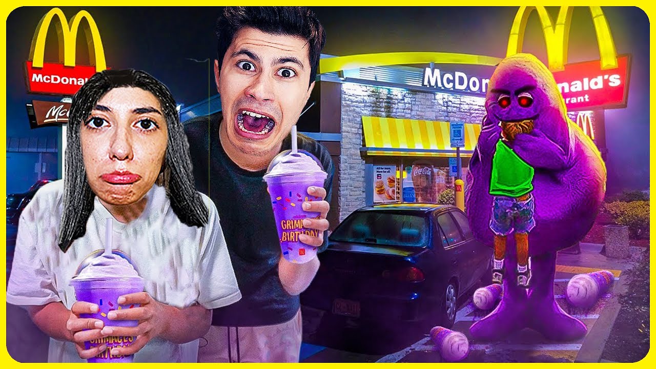 GERÇEK HAYATTA GRİMACE SHAKE MERT SARI - YouTube