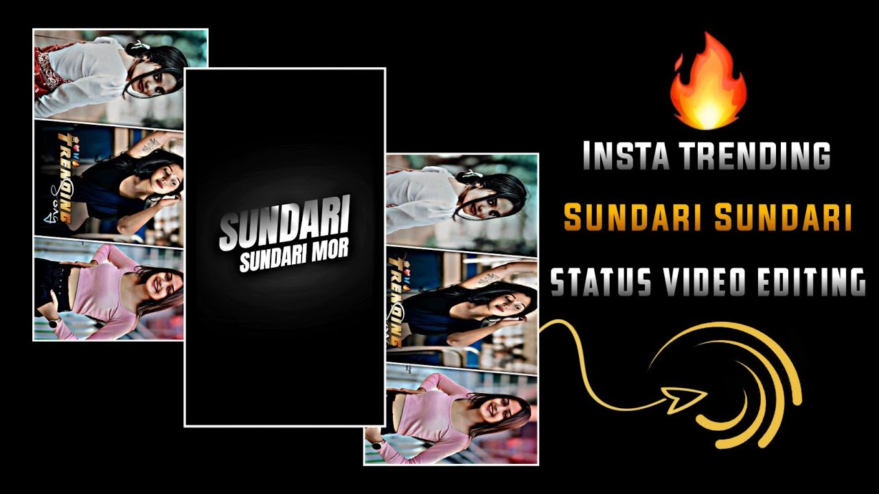 🔥Sundari Sundari Insta Trending Song Status Editing | Sambalpuri ...