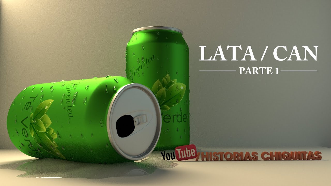 Tutorial 3D Lata de refresco / soda can Blender 2.6 parte 1 (modelado ...