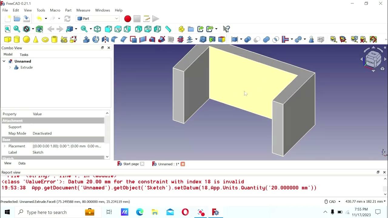 Finite Element Analysis Using FreeCAD - YouTube