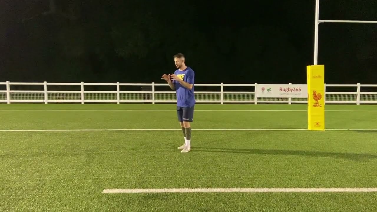 HOW TO TRAIN RUGBY ALONE - Individual Training Toolbox: The "Self Pass" - YouTube