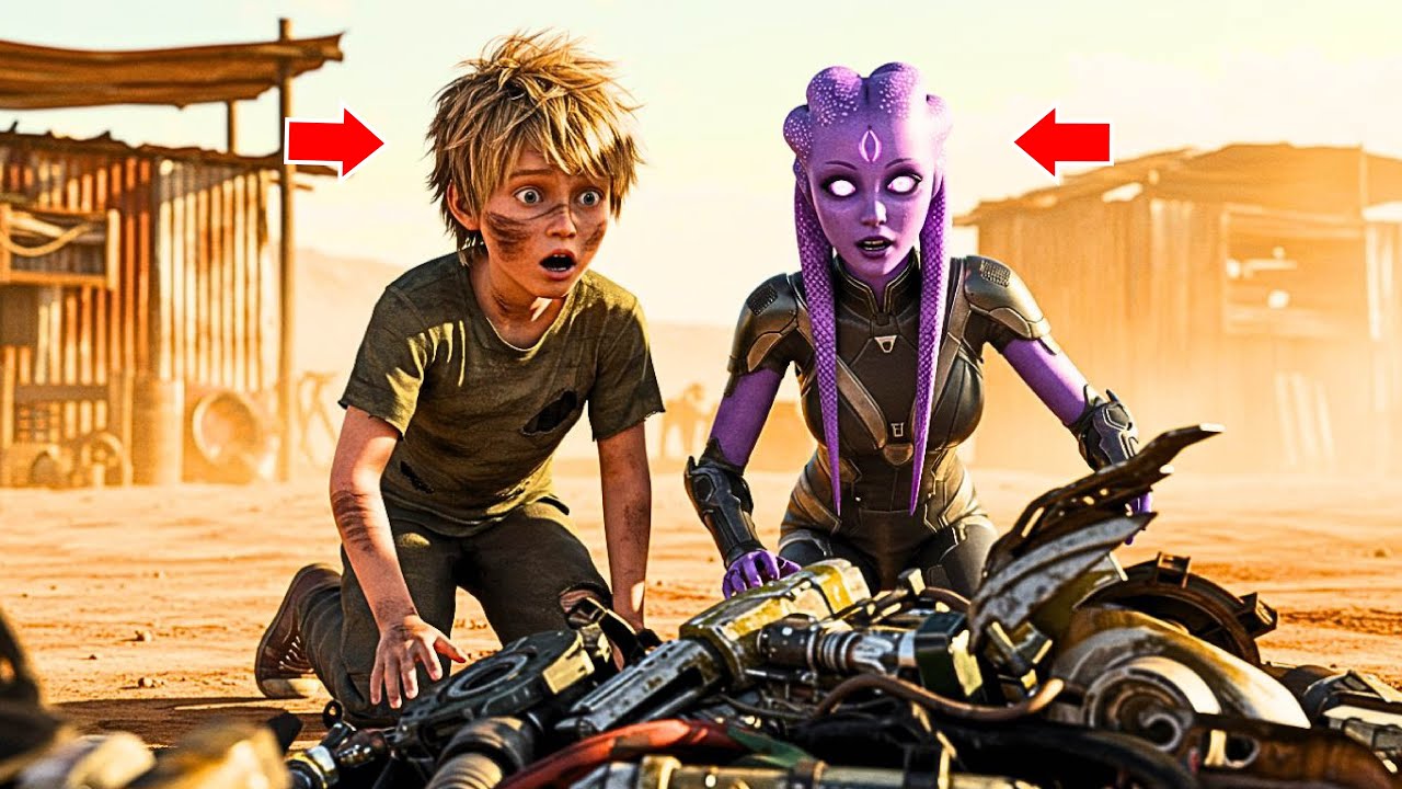 Human Boy Turns Trash into Life-Saving Tech—Rescues Alien Village from ...