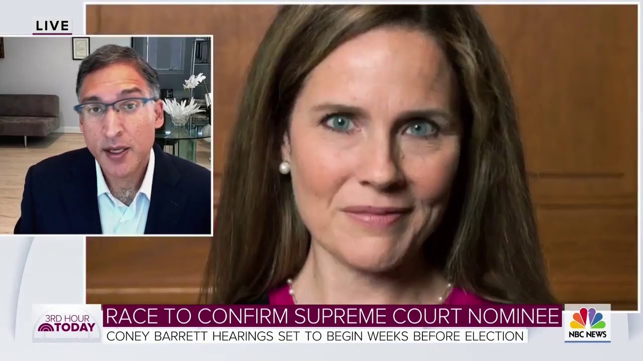 NBC News Legal Analyst: Judge Barrett Is “A Brilliant Person…A Lovely ...