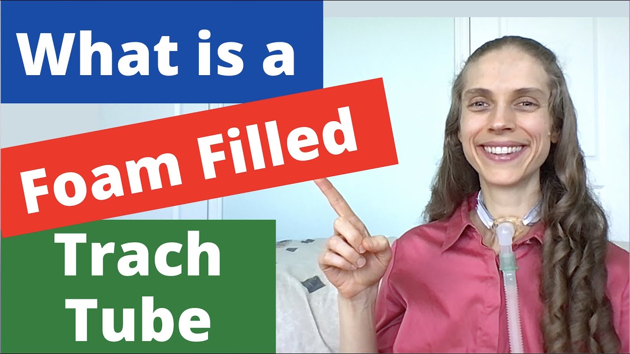 What is a Foam Filled Tracheostomy Tube. #shorts Life with a Vent - YouTube