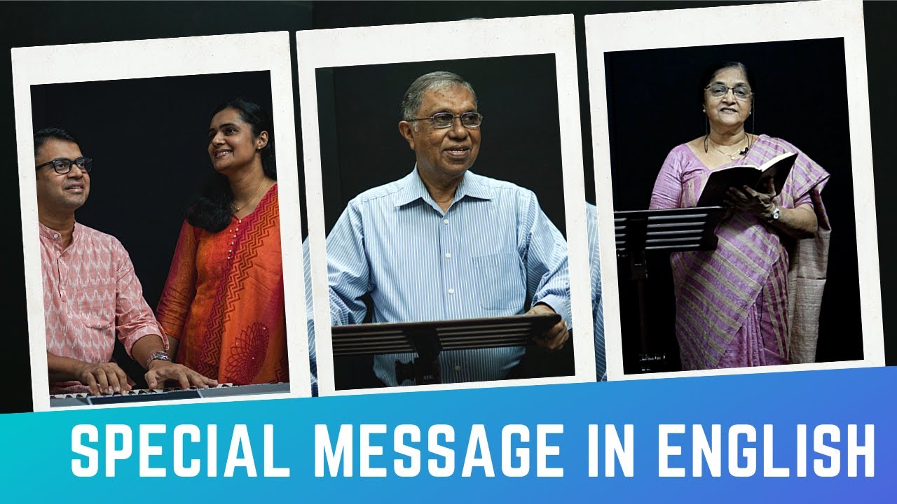 Special message in English | Br.George Cherian | Life's Interruptions ...