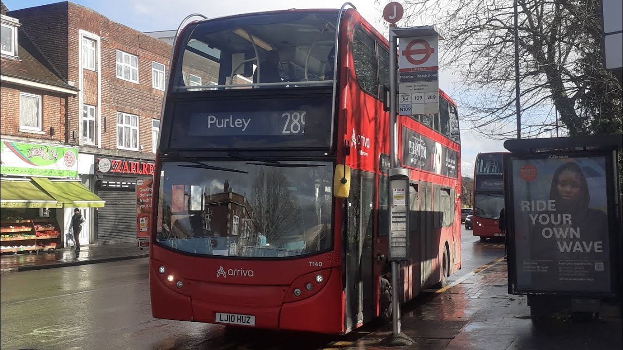 Short Journey on the Bus Route 289 - Broad Green Avenue - Thornton ...