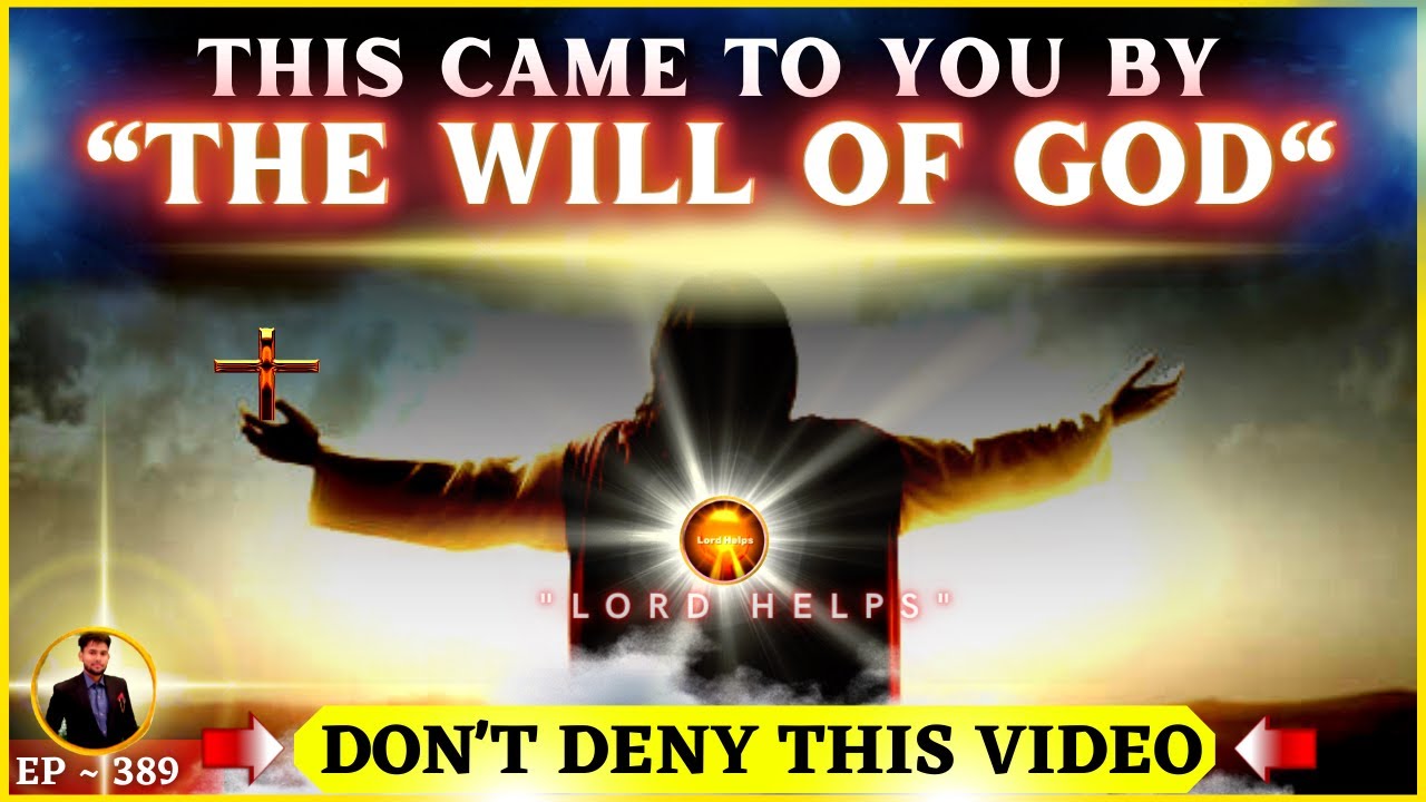 "MAKE SURE YOU DON'T DENY THE WILL OF GOD BY DENYING THIS VIDEO" 👆 ...