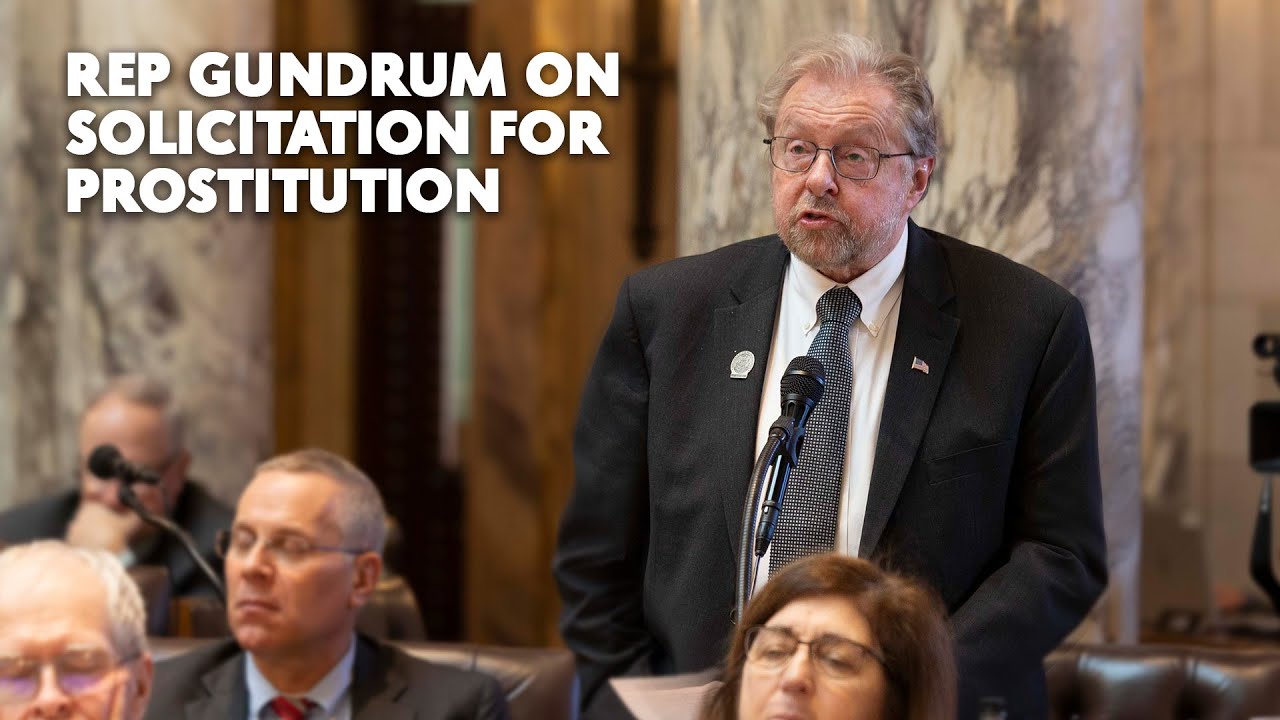 Rep Gundrum on Solicitation for Prostitution - YouTube