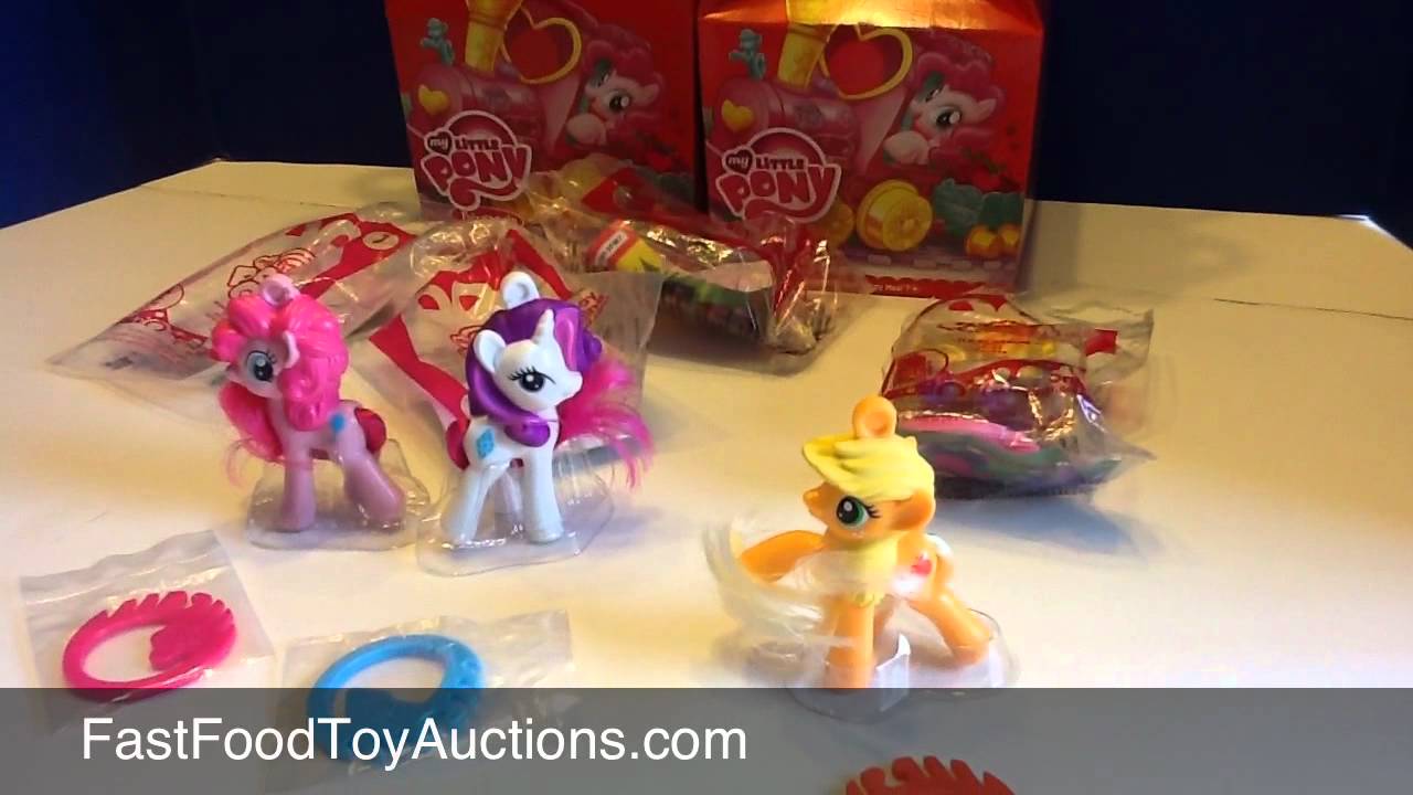 McDonalds 2012 Happy Meal My Little Pony - YouTube
