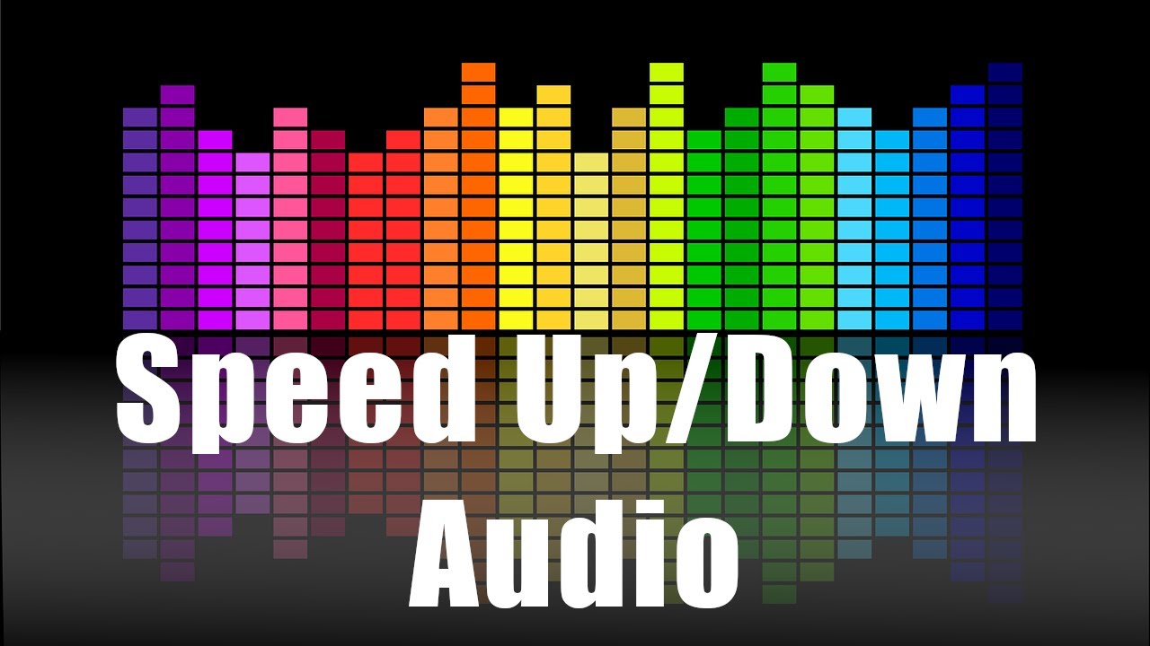 How to speed up/down an audio in VSDC Free Video Editor? - YouTube