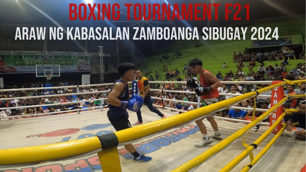 BOXING TOURNAMENT F21 I ARAW NG KABASALAN ZAMBOANGA SIBUGAY 2024 - YouTube