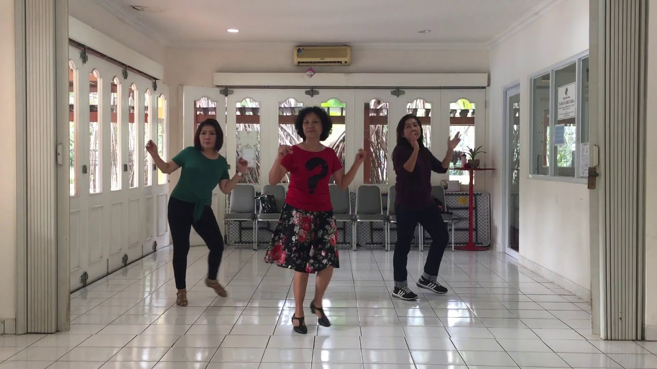 If I Back It Up Now Line Dance - YouTube