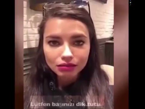 Adriana Lima Türk Askerlerine Dua
