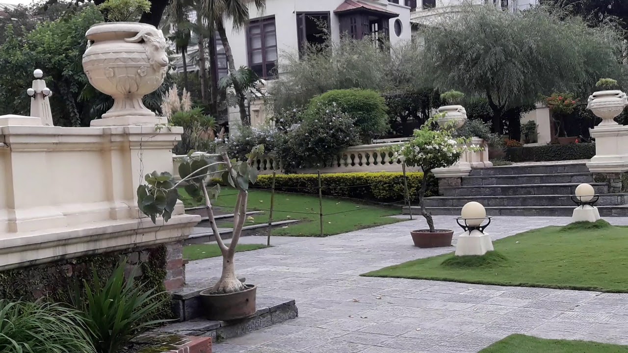 Glimpse of 'Garden of Dream' in Keshar Mahal at Kathmandu, Nepal - YouTube