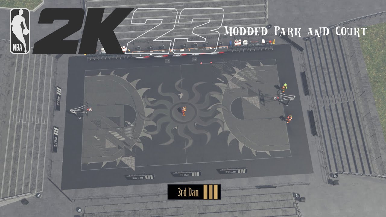 NBA 2K23 l MODDED Park - Court l Battle of the Heroes (Roster Project ...