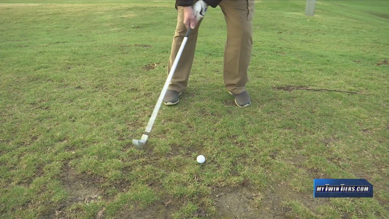 Golf in the Twin Tiers: Playing in muddy conditions - YouTube