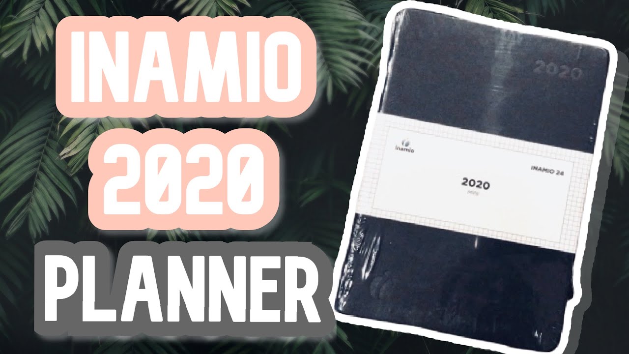 INAMIO MINI A5 2020 PLANNER HAUL - YouTube