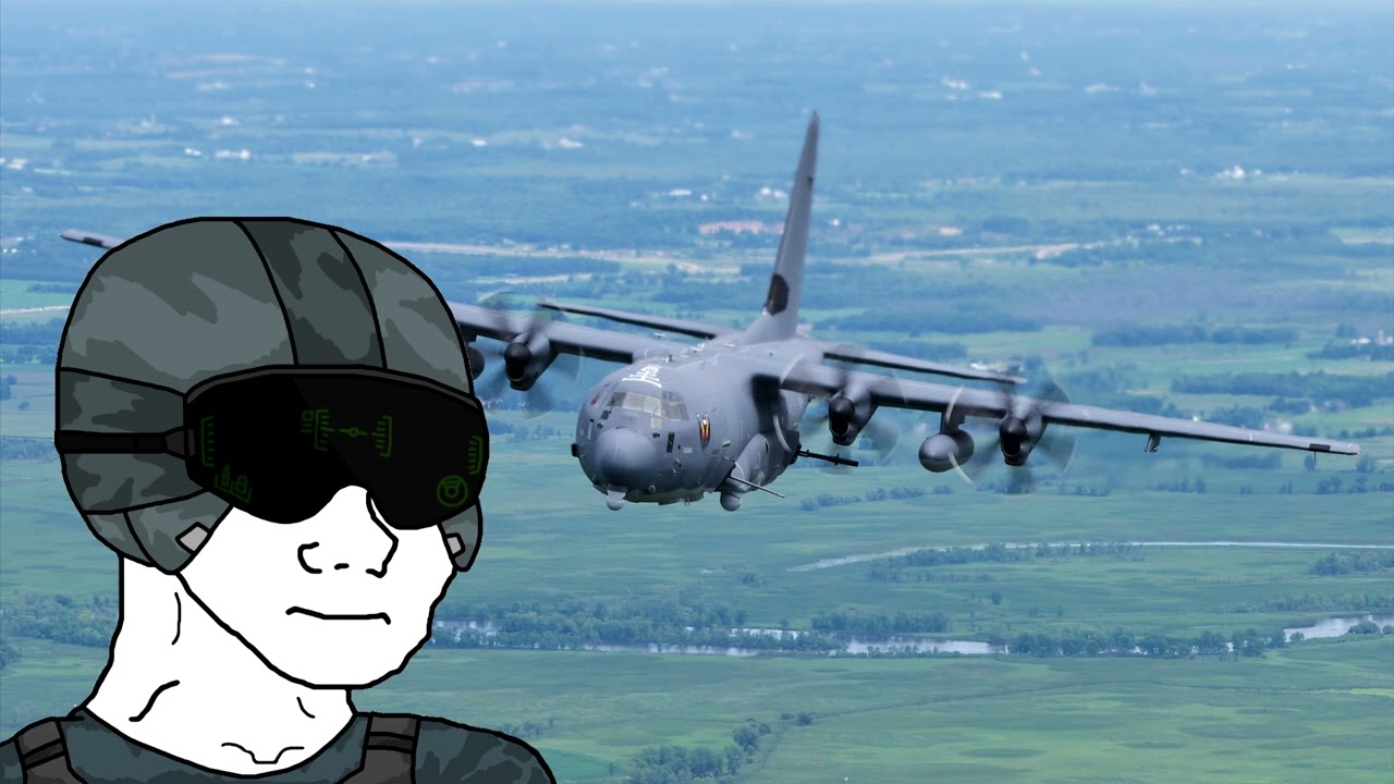 Ghost Riders in the Sky but you are in an AC 130J Ghostrider plowing ...