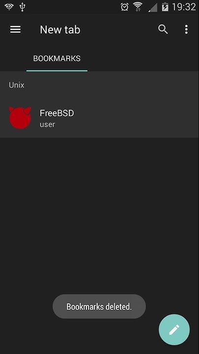 Delete bookmarks - YouTube