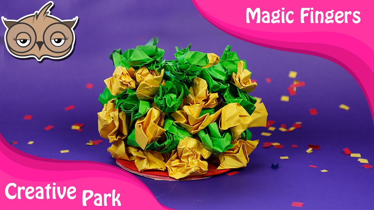 DIY Crafts - How To Make Paper Decoration Piece/Desk Organizer - YouTube