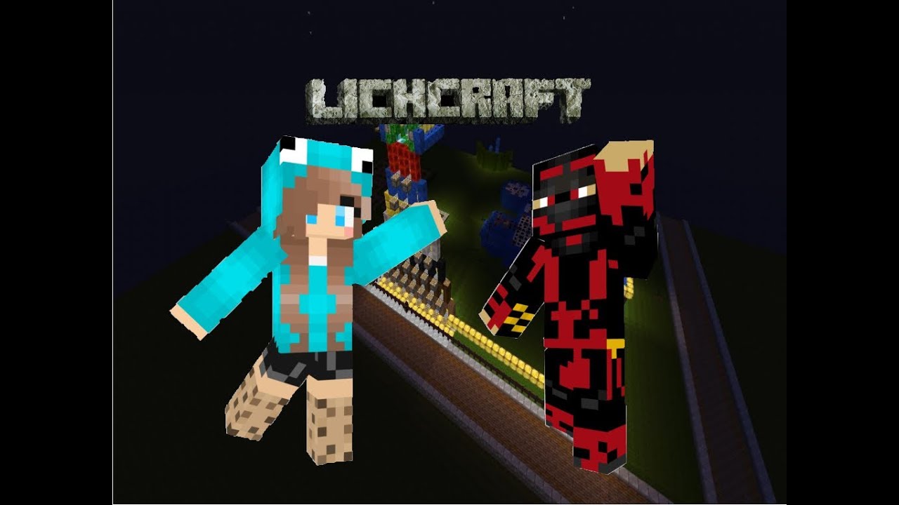 Exploring Minecraft Servers: Lichcraft: with Girly Geek and 4SEASON - YouTube