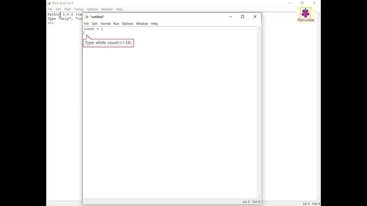 Using while loop | Computer Training | Periwinkle - YouTube