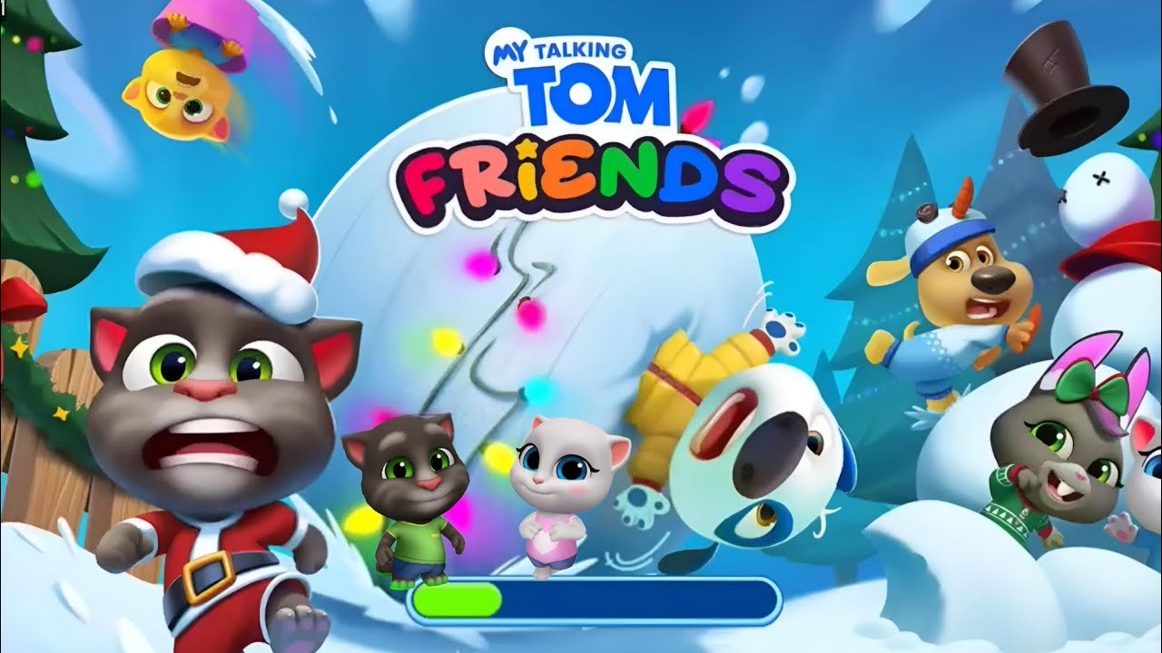 My Talking Tom And Friends Gameplay | Talking Tom Play | Gameplay ...
