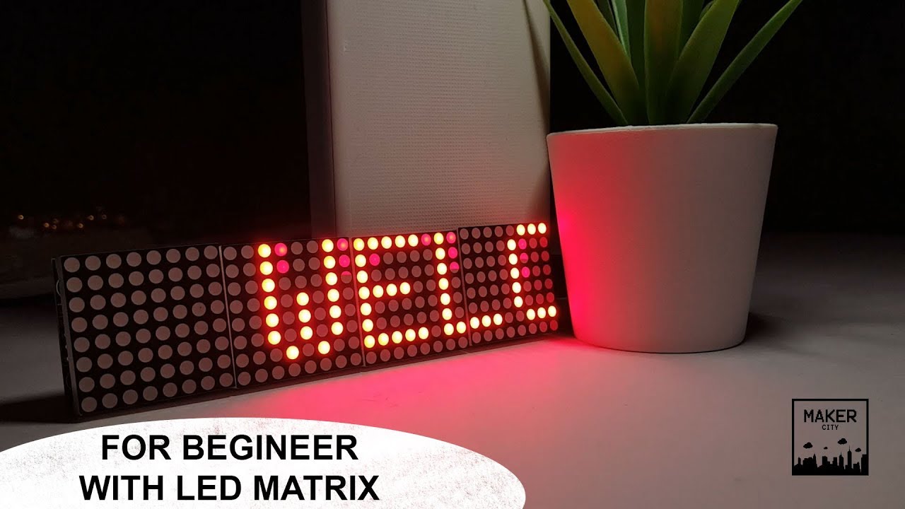 Getting started with LED Matrix Arduino - Example codes - Problems ...