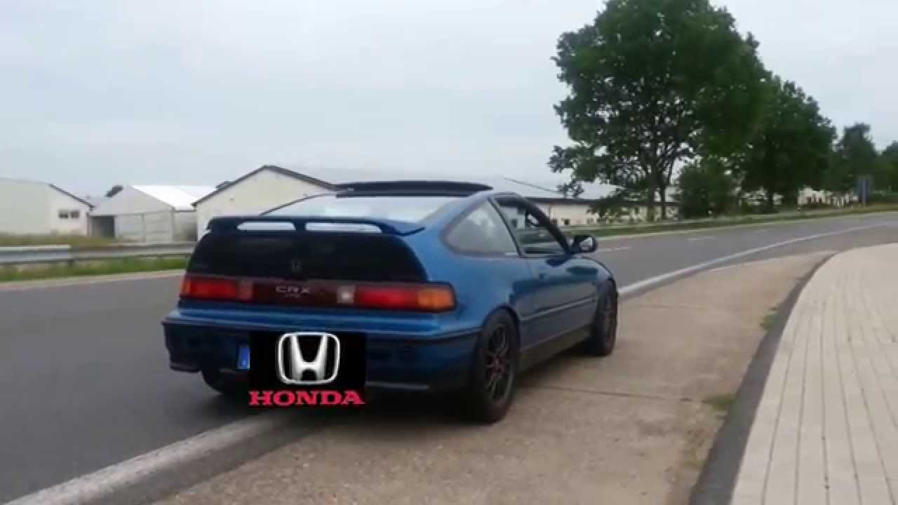 K20 Powered Honda Crx Ee8 Take Off Launch Control Youtube
