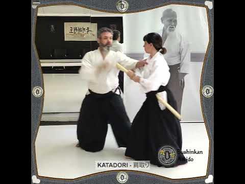 AIKIDO - UKEMI WAZA(受身技) Level: 守 (basic)"Attacks" (symbolic representation) - 13 - YouTube