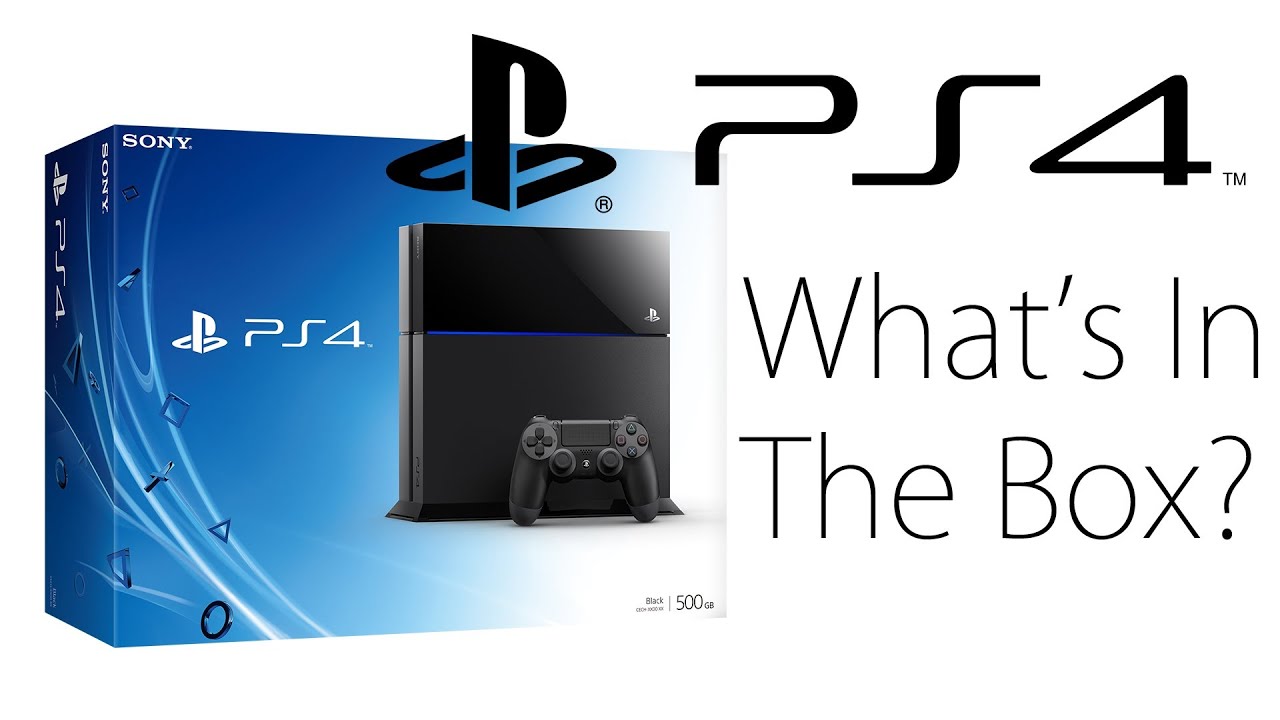 What's In The Box: PlayStation 4 - YouTube
