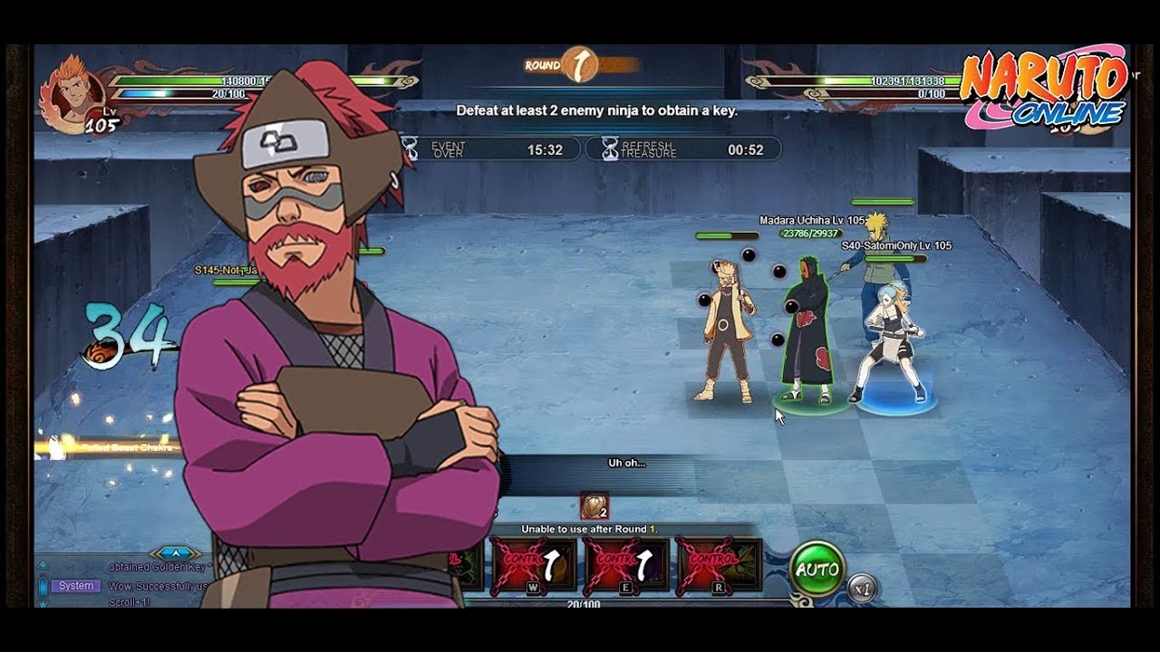 Naruto Online Training Grounds: Edo roshi - YouTube