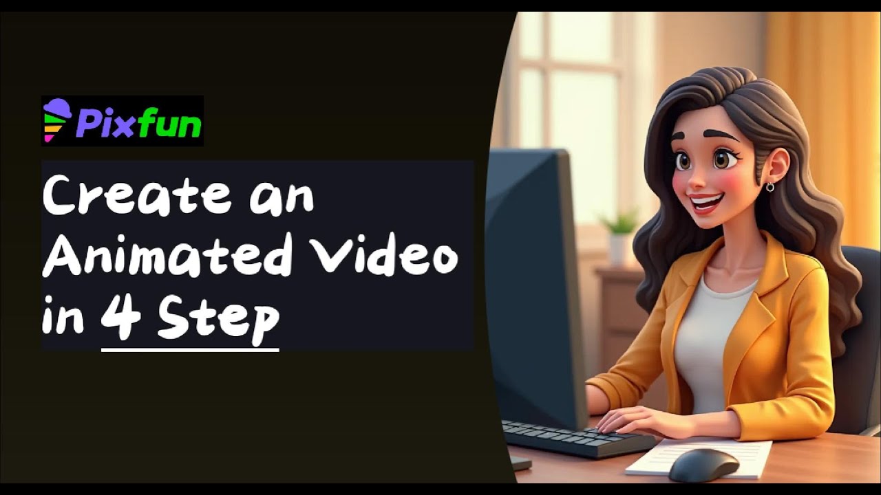 Create an Animated Video in 4 Step by Pixfun ｜AI Animation ｜User Guide ...