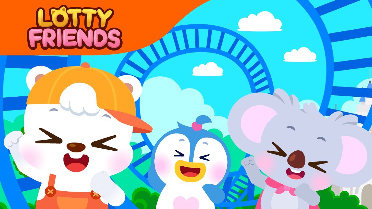 The Spinning Roller Coaster🎢😆| Kids Songs & Nursery Rhymes | Fun Song ...