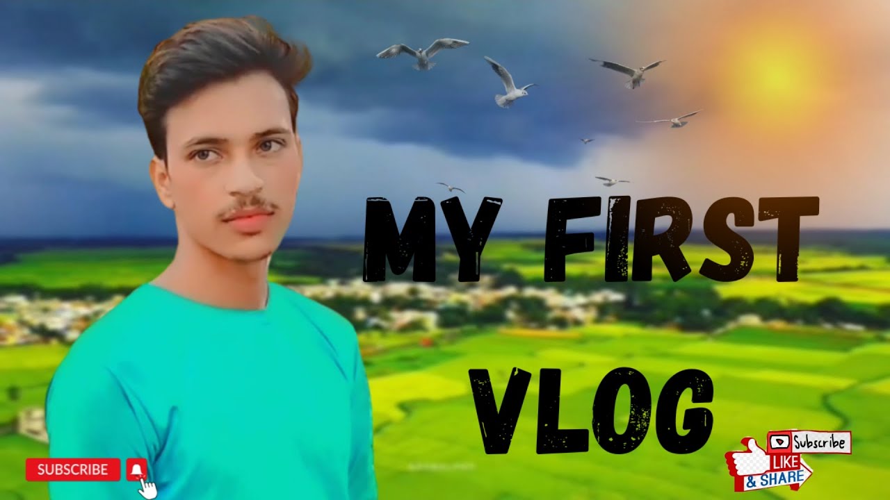 MY FIRST VLOG || My First Vlog On YouTube || My First Vlog #myfisrtvlog ...