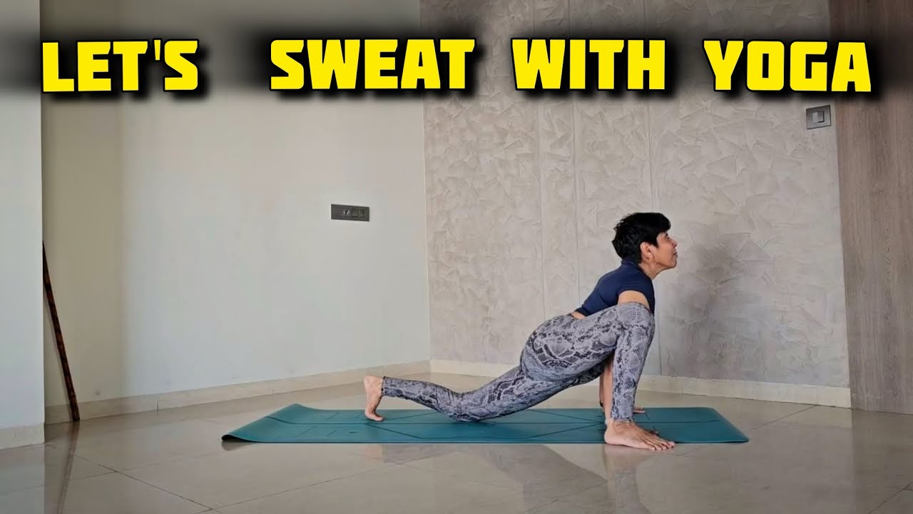 Let's Sweat With Yoga ! Yoga can Sweat you ! #yogainspiration - YouTube