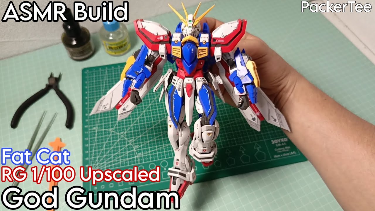 God Gundam | RG 1/100 | Bootleg | Fat Cat - YouTube