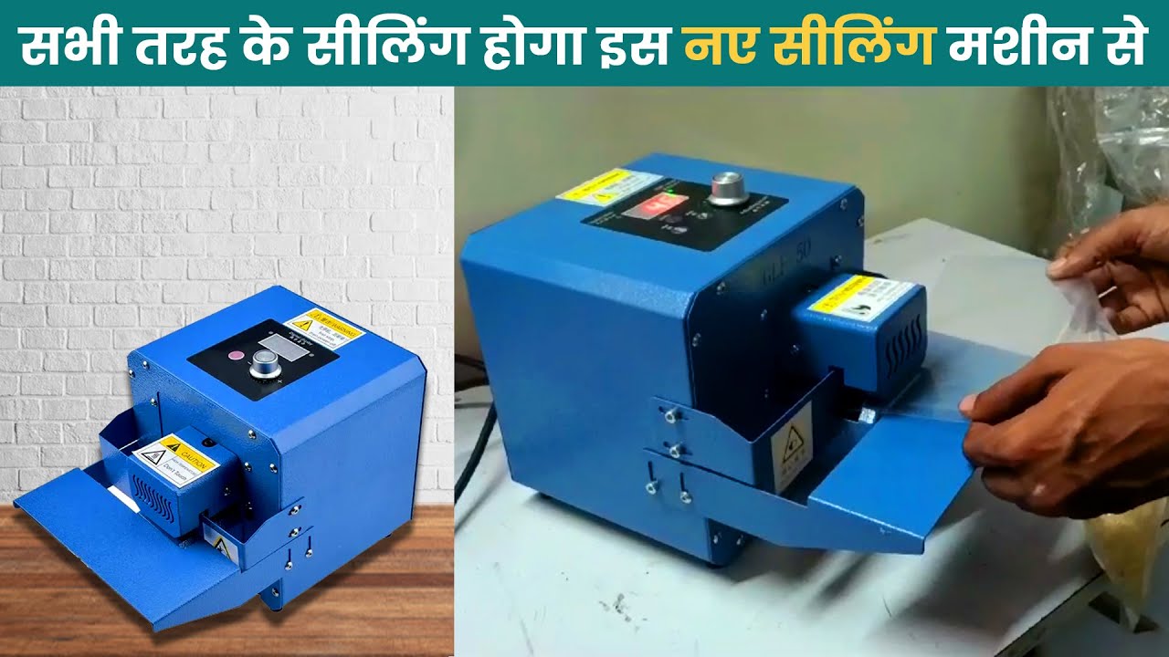 Tabletop Roller Sealing Machine | Band Sealer Machine | Mini Roller ...