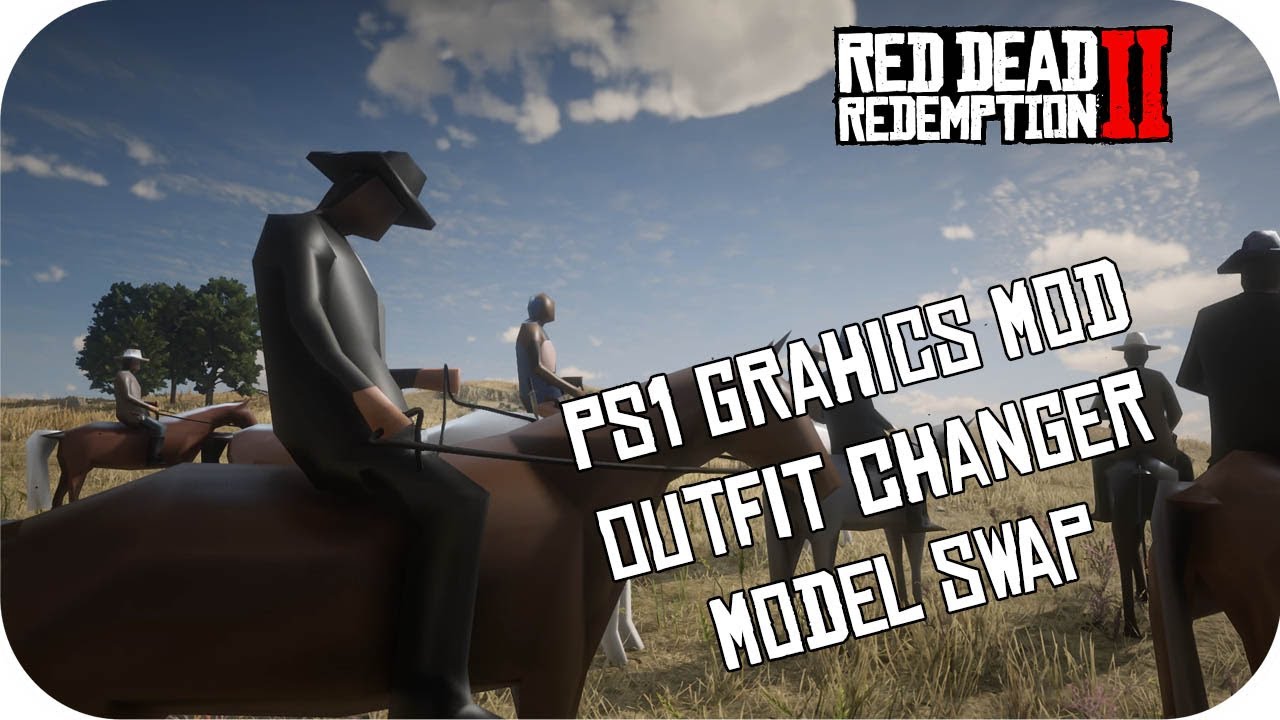 RDR2 PS1 Graphics Mod | RDR2 Model Swap Mod & Outfit Changer | - YouTube