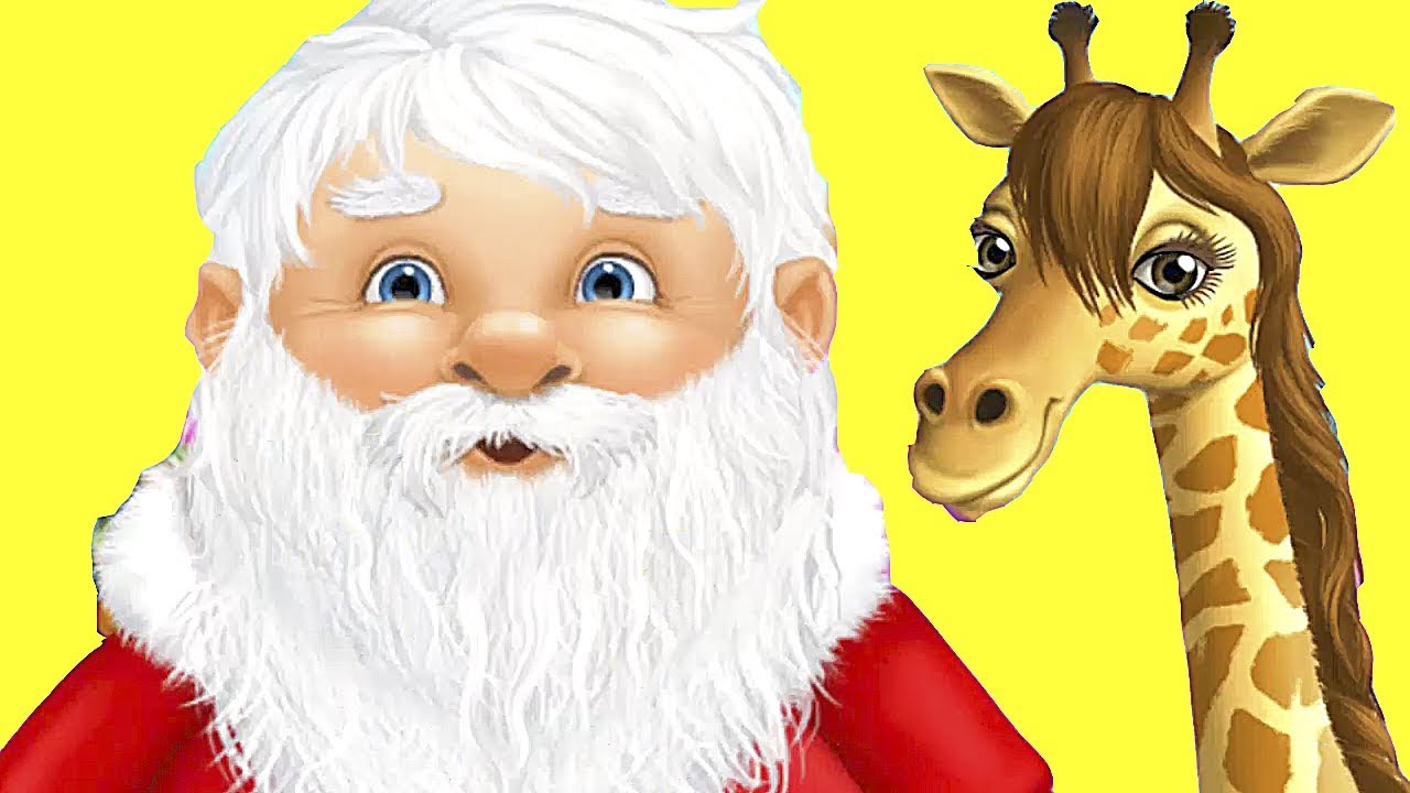 Baby Animals Care Bath Time - Christmas Animal Hair Salon 2 Crazy Santa ...