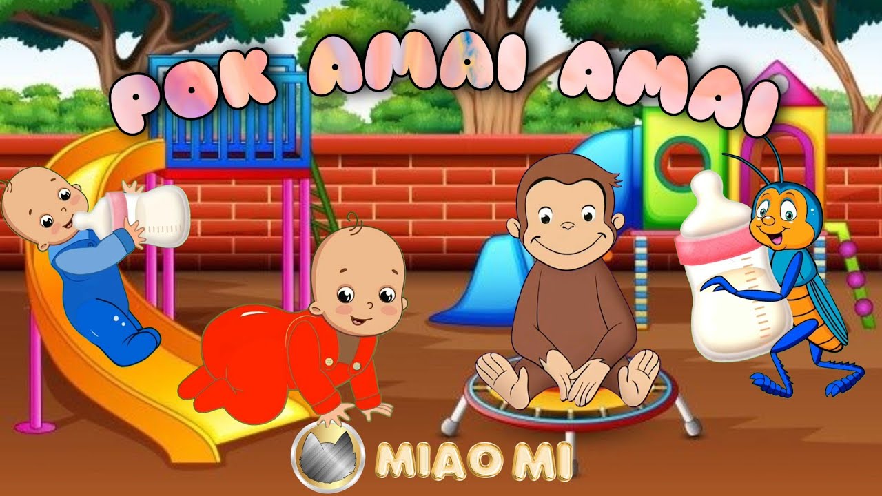 pok ame ame | lagu anak anak | pok amai amai belalang kupu kupu ...