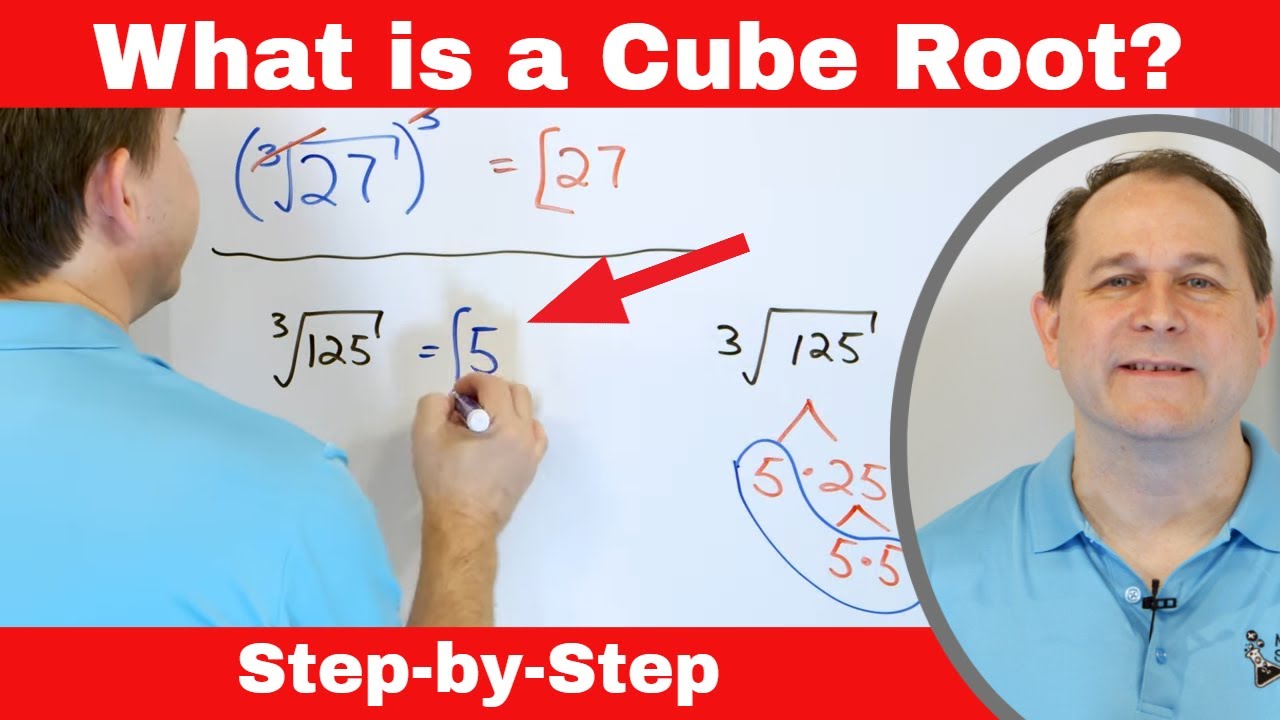 What Is A Cube Root Solving Cube Roots Step by Step YouTube