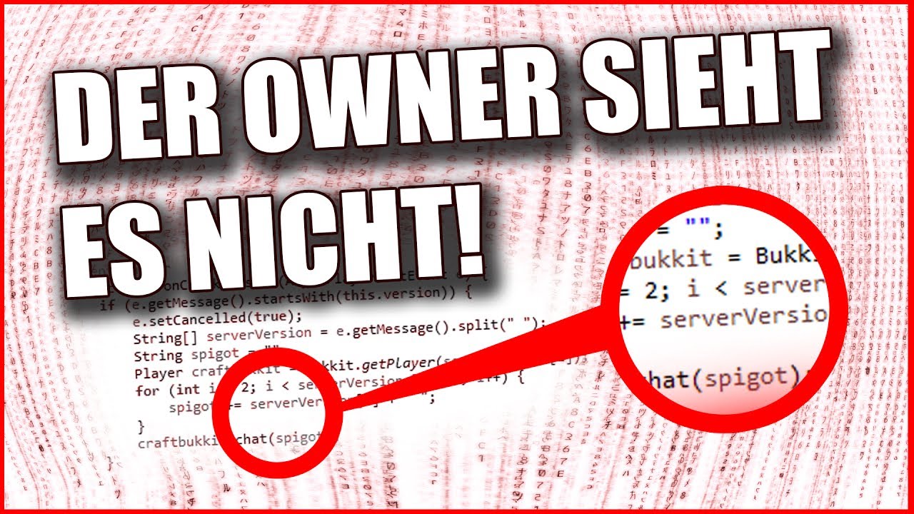 OP PLUGIN VOR DEM OWNER PROGRAMMIEREN! 🔥 | BESTE GRIEFING METHODE! - YouTube