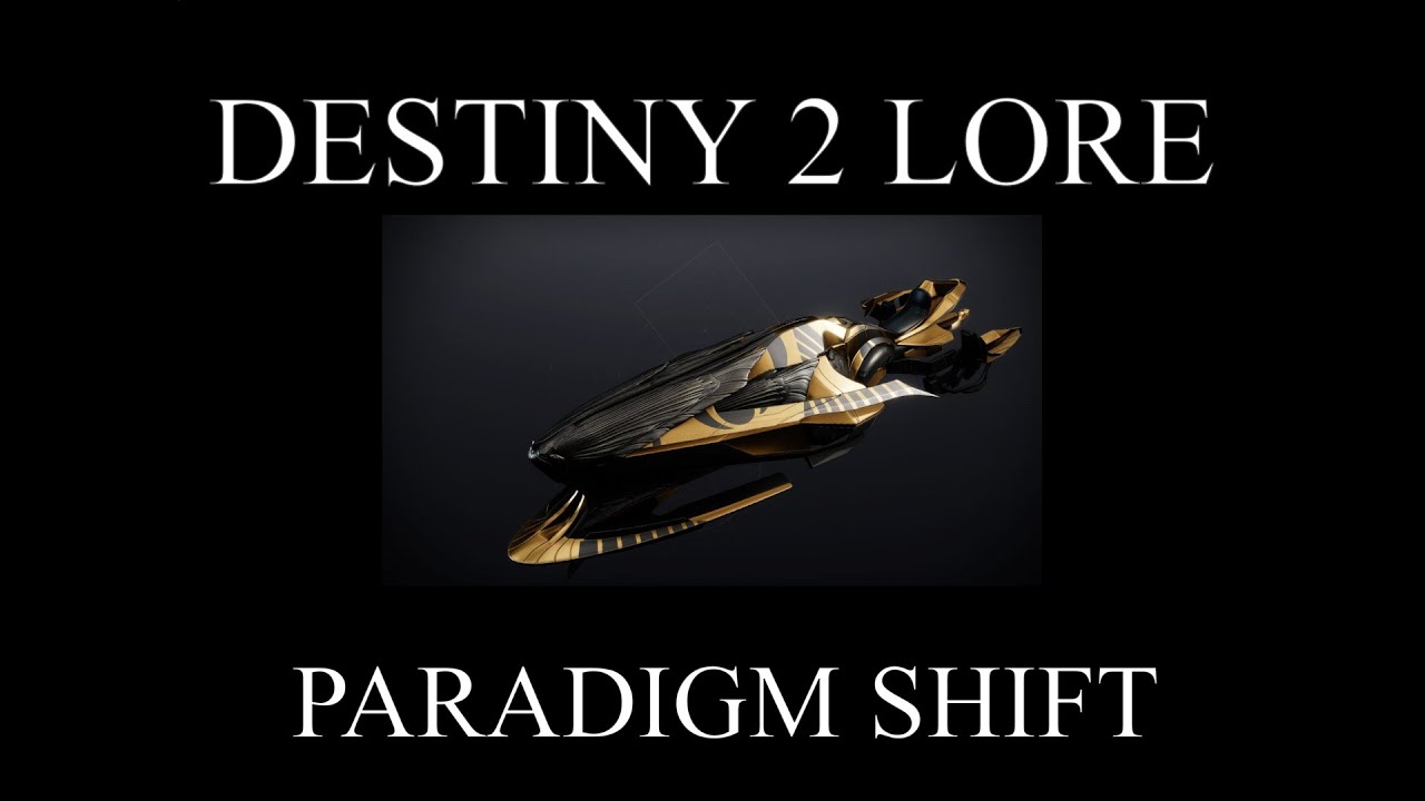 Destiny 2 Lore - Season Of The Chosen - Paradigm Shift - YouTube