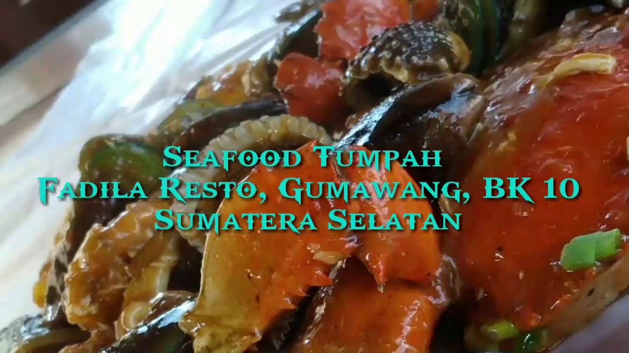 SEAFOOD TUMPAH KULINER BELITANG - YouTube
