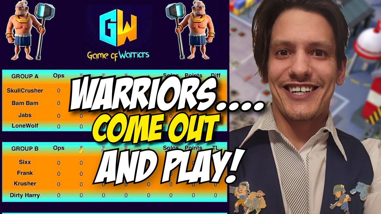 GoW - Game of Warriors [NEW Boom Beach Warrior Tournament] Introduction ...