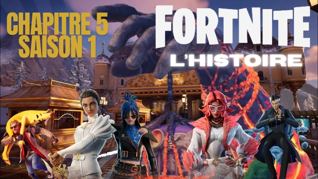 Histoire de fortnite Chapitre 5 Saison 1 - YouTube