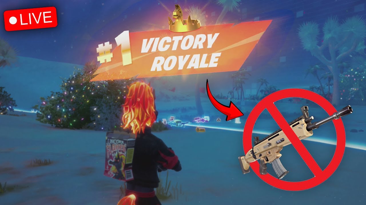 winning a fortnite game without a gun.. - YouTube