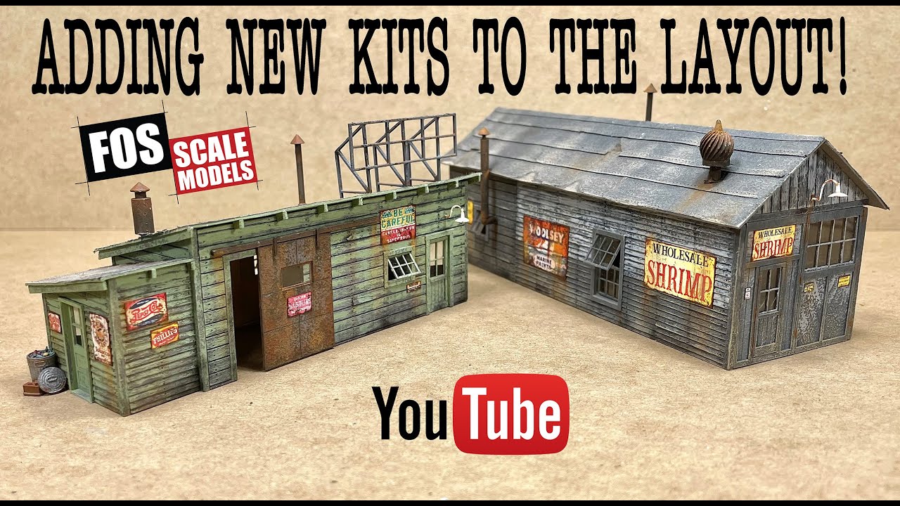 Adding two new kits to the layout! - YouTube