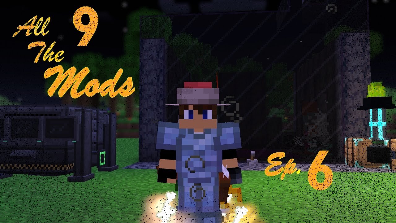 I moved my base and explored mods and lands - All The Mods 9 | Episode ...